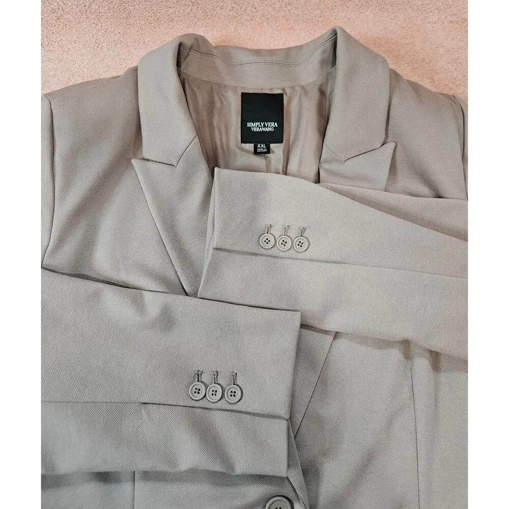 Simply Vera Vera Wang | Jackets & Coats | Simply Vera Vera Wang Tan ...